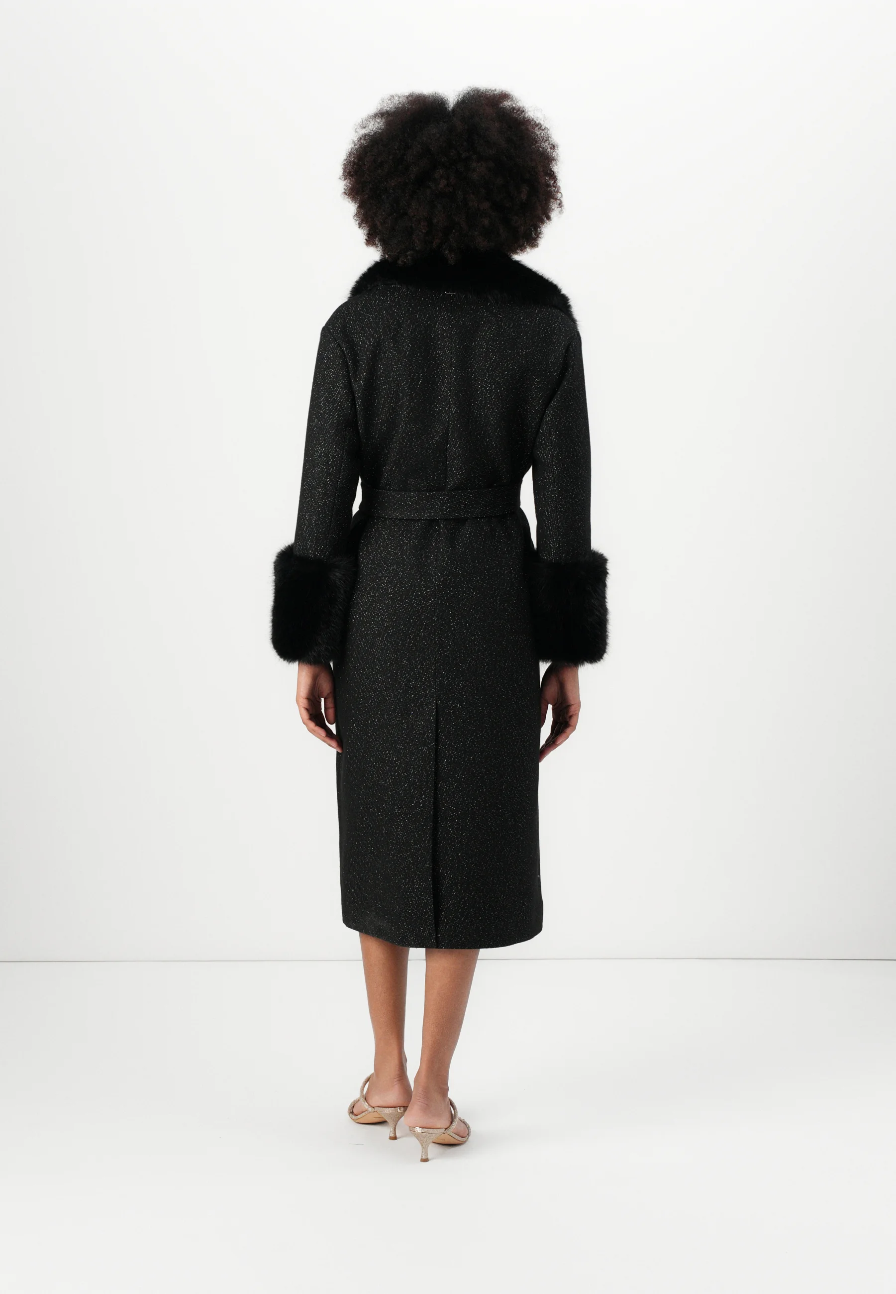 LONG COAT W/DETACHABLE WRISTS AND COLLAR - TWINSET - Paolo Fiorillo